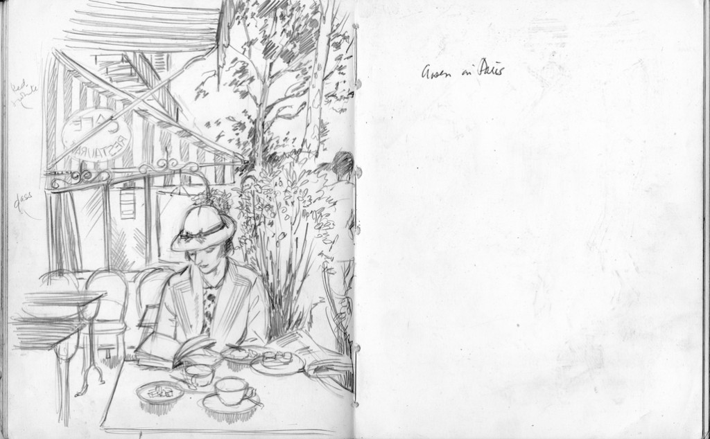 Barbara Freeman Sketchbook pages – archiveKSA